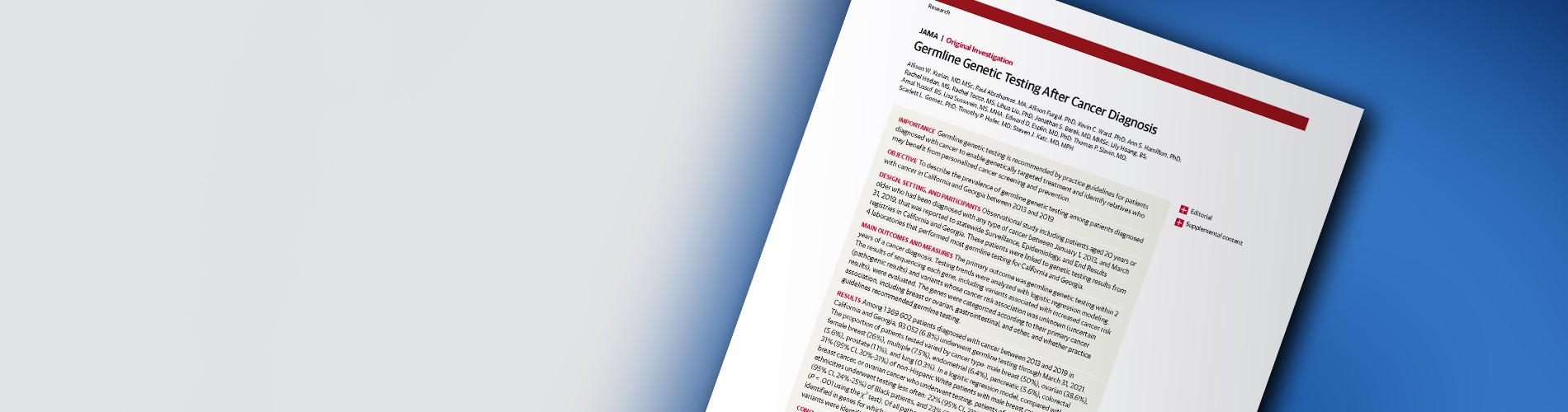 Genetic Testing for Hereditary Cancer | Ambry Genetics